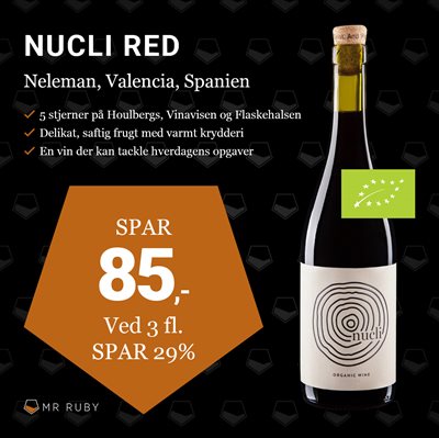 Nucli Red, Neleman Wines, Spanien